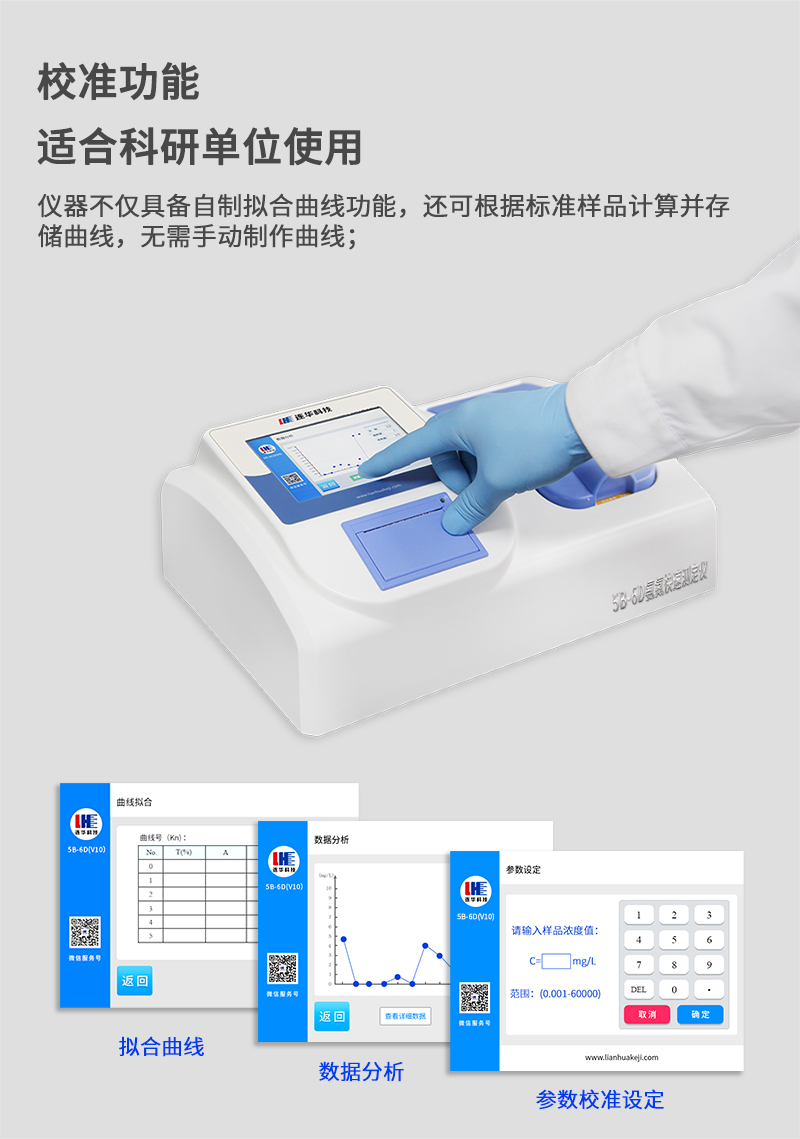 氨氮快速测定仪、测定仪方法5B-6D(V10)