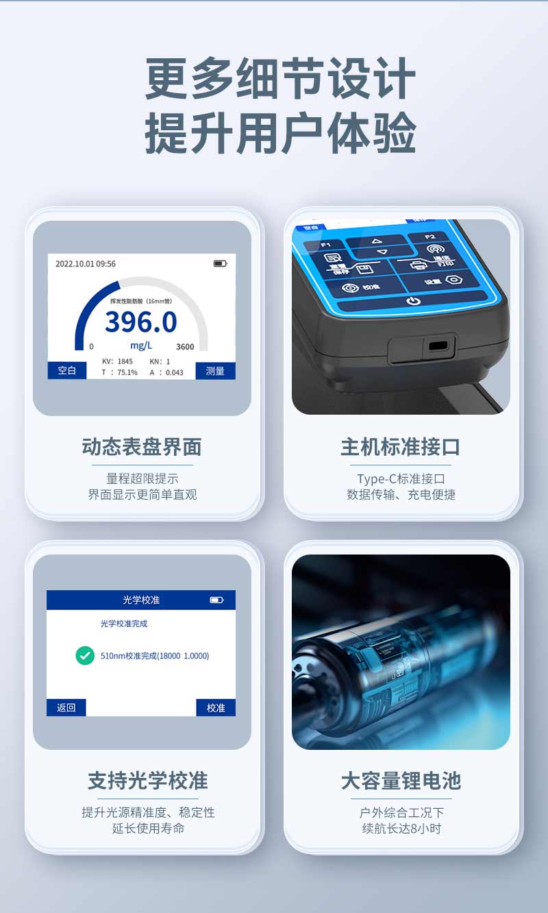便携式挥发性脂肪酸检测仪LH-P3VFA
